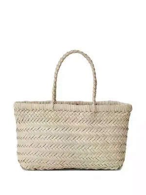 Dragon Diffusion Braided Handle Woven Tote Bag