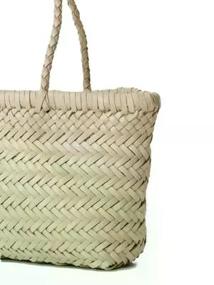 Dragon Diffusion Braided Handle Woven Tote Bag