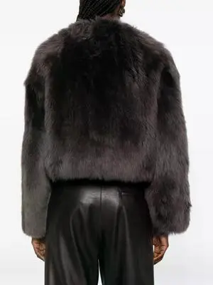 Tagliatore Long-sleeve Shearling Jacket