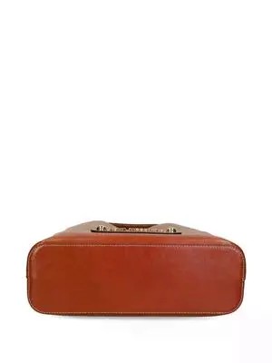 Moschino Logo-appliqué Tote Bag - Brown