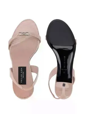 Philipp Plein Hexagon 9 Heeled Sandals