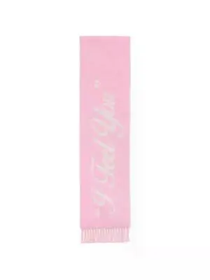 Acne Studios Fringed Scarf - Pink