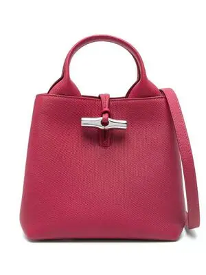 Longchamp Le Roseau Tote Bag - Red