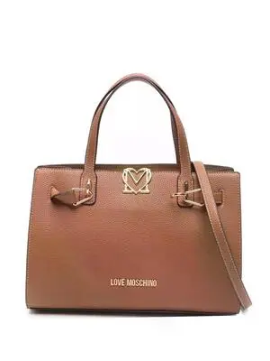 Moschino Logo-plaque Tote Bag