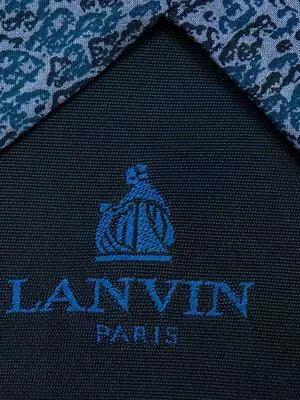 LANVIN Silk Patterned Tie