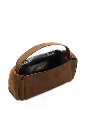 Acne Studios Drawstring-detail Leather Shoulder Bag