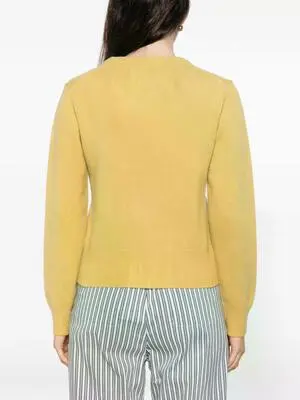 Extreme Cashmere Nº430 Jeanne Crew-neck Sweater - Yellow