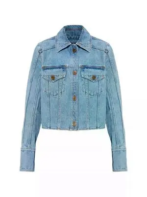 Balmain Buttoned Denim Jacket
