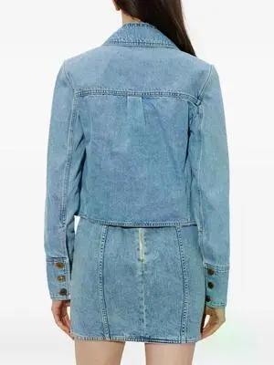 Balmain Buttoned Denim Jacket