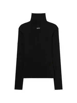 Off-white Turtleneck Sweaters For Women