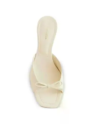 REFORMATION Clementine Bow Heeled Sandals