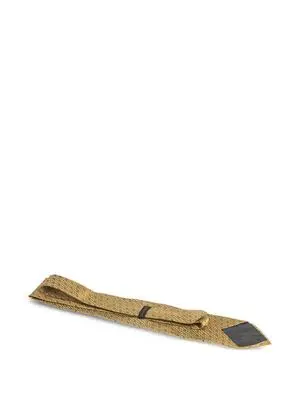 Valentino Garavani Silk Tie - Yellow