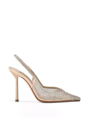 LE SILLA Nicole Slingback Heeled Pumps - Neutrals