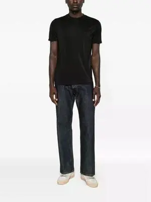 Emporio Armani Logo-detail T-shirt - Black