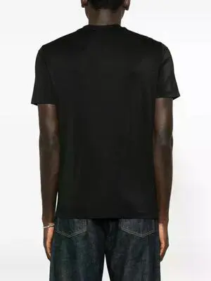 Emporio Armani Logo-detail T-shirt - Black