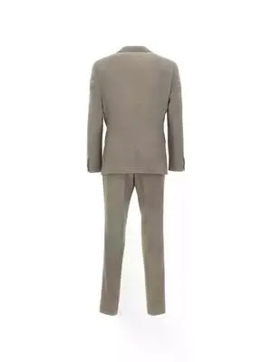 BOSS Micro-pattern Suit - Neutrals