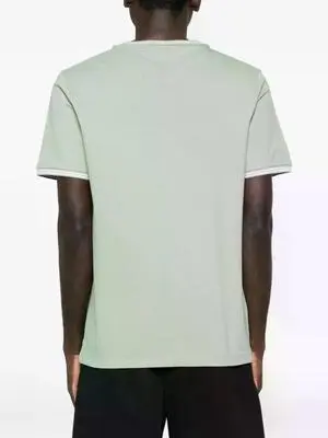 BOSS Stretch-cotton T-shirt With Stripes And Logo