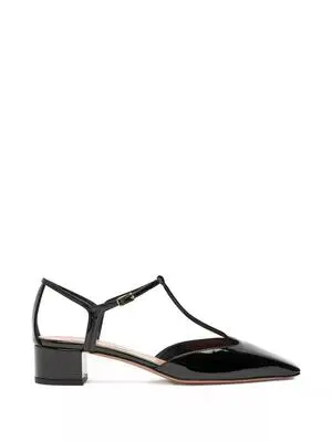 AQUAZZURA Sorbonne T-strap Pumps - Black