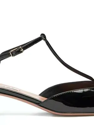 AQUAZZURA Sorbonne T-strap Pumps - Black