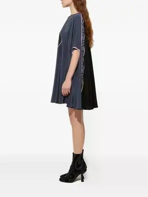 Emilio Pucci Astro-print Cape Mini Dress