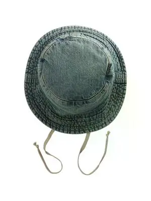 Rick Owens Gilligan Denim Bucket Hat - Blue
