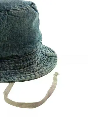 Rick Owens Gilligan Denim Bucket Hat - Blue