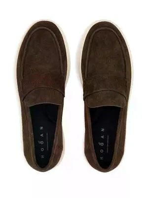 Hogan H668 H-tv Loafers - Brown
