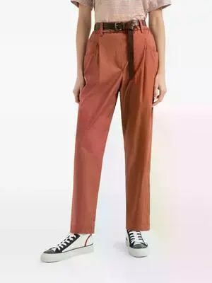 Brunello Cucinelli Five-pocket Trousers With Monili Decoration - Orange