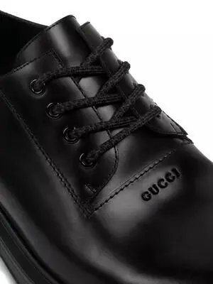 Gucci Lace-up Leather Derby Shoes
