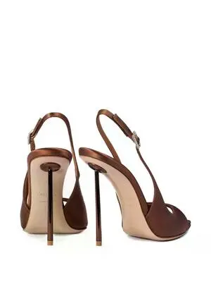 LE SILLA Bella Slingback Heeled Sandals - Brown