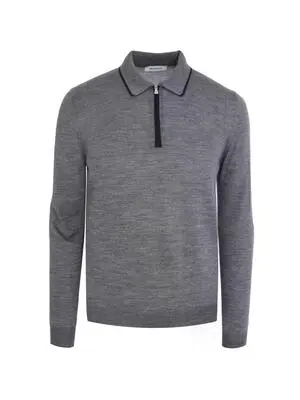 Gran Sasso Zip Up Polos For Men