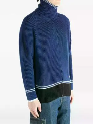 Marni Zip-up Roll-neck Cardigan