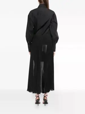 Karl Lagerfeld Pleated Shirt Dress