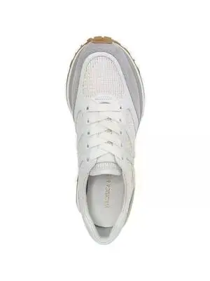 Veronica Beard Panelled Lace-up Trainers