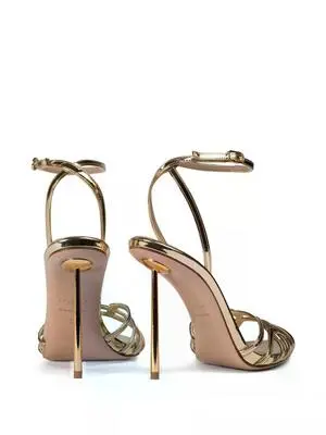 LE SILLA Bella Heeled Sandals - Gold