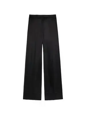 JOSEPH Dijon Palazzo Pants With Back Slit Pockets