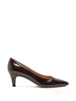 GIANVITO ROSSI Amelia Patent-leather Pumps - Brown