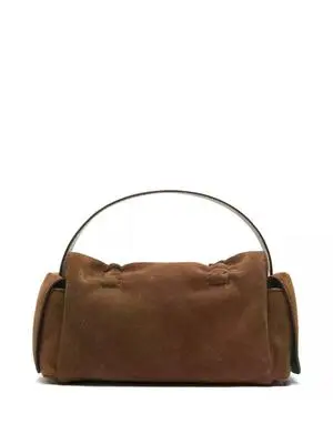 Acne Studios Drawstring-detail Leather Shoulder Bag