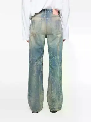 Acne Studios Distressed Five-pocket Jeans
