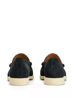 TOD'S Suede Penny Loafers
