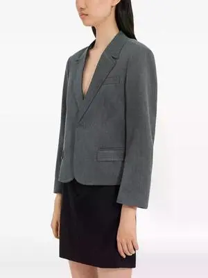 MAISON MARGIELA Notched-lapels Jacket - Grey