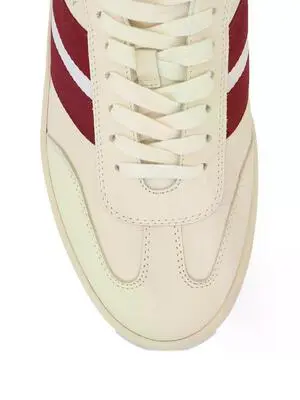 Bally Leather Sneakers - Neutrals
