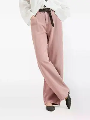 Brunello Cucinelli Garment-dyed Monili Trousers