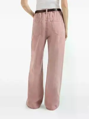 Brunello Cucinelli Garment-dyed Monili Trousers