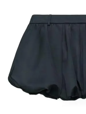 Dorothee Schumacher Shiny Statement Mini Skirt - Blue