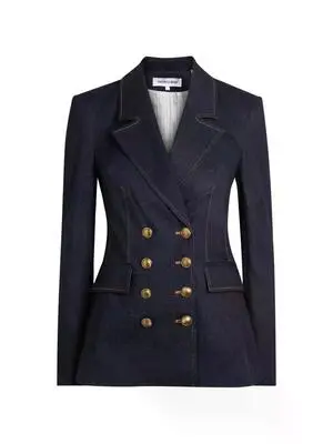 Veronica Beard Claude Dickey Double-breasted Blazer - Blue
