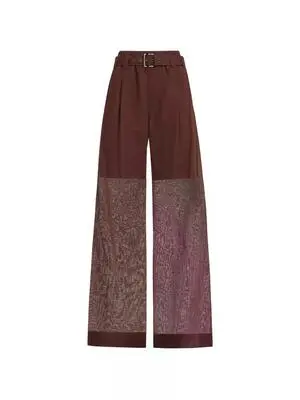 Brunello Cucinelli Belted Palazzo Pants