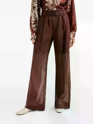 Brunello Cucinelli Belted Palazzo Pants