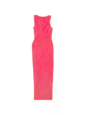 Balmain Draped Sleeveless Dress