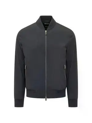 Zegna Zip-up Blouson Jacket - Grey
